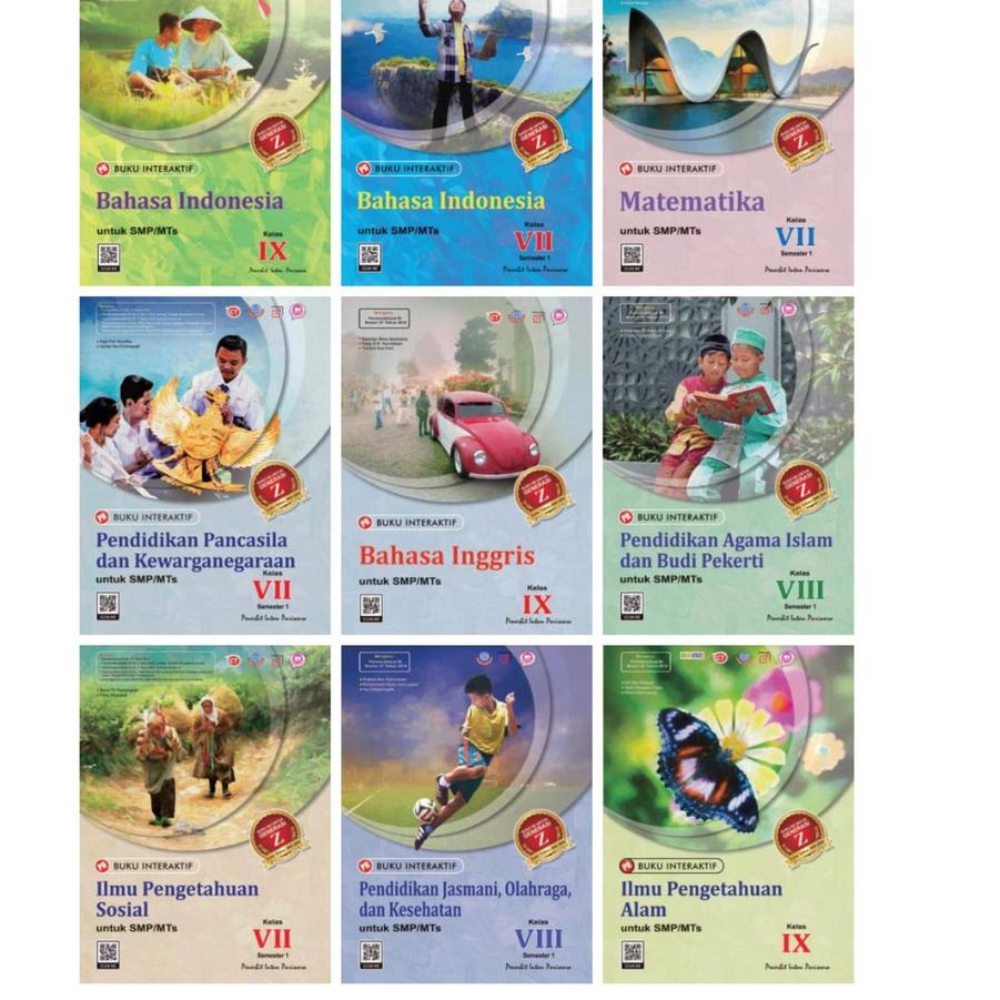 Jual BUKU LKS PR INTERAKTIF KELAS 7 8 9 SEMESTER 1 TAHUN 2022/2023 PENERBIT INTAN PARIWARA ...