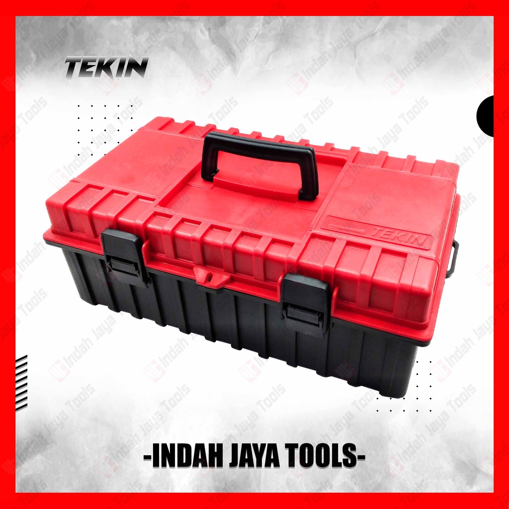 Jual TEKIN Toolbox Besar Tool Box Kit Plastik Tempat Kunci Kotak Perkakas | Shopee Indonesia