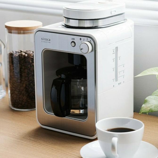 Jual Mesin Kopi Otomatis Siroca Coffee Maker Fully Automatic - White ...
