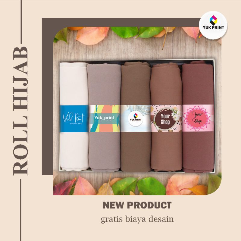 Jual [COD ] ROLLER HIJAB | ROLL HIJAB | ROLLER JILBAB | LABEL PENGIKAT ...