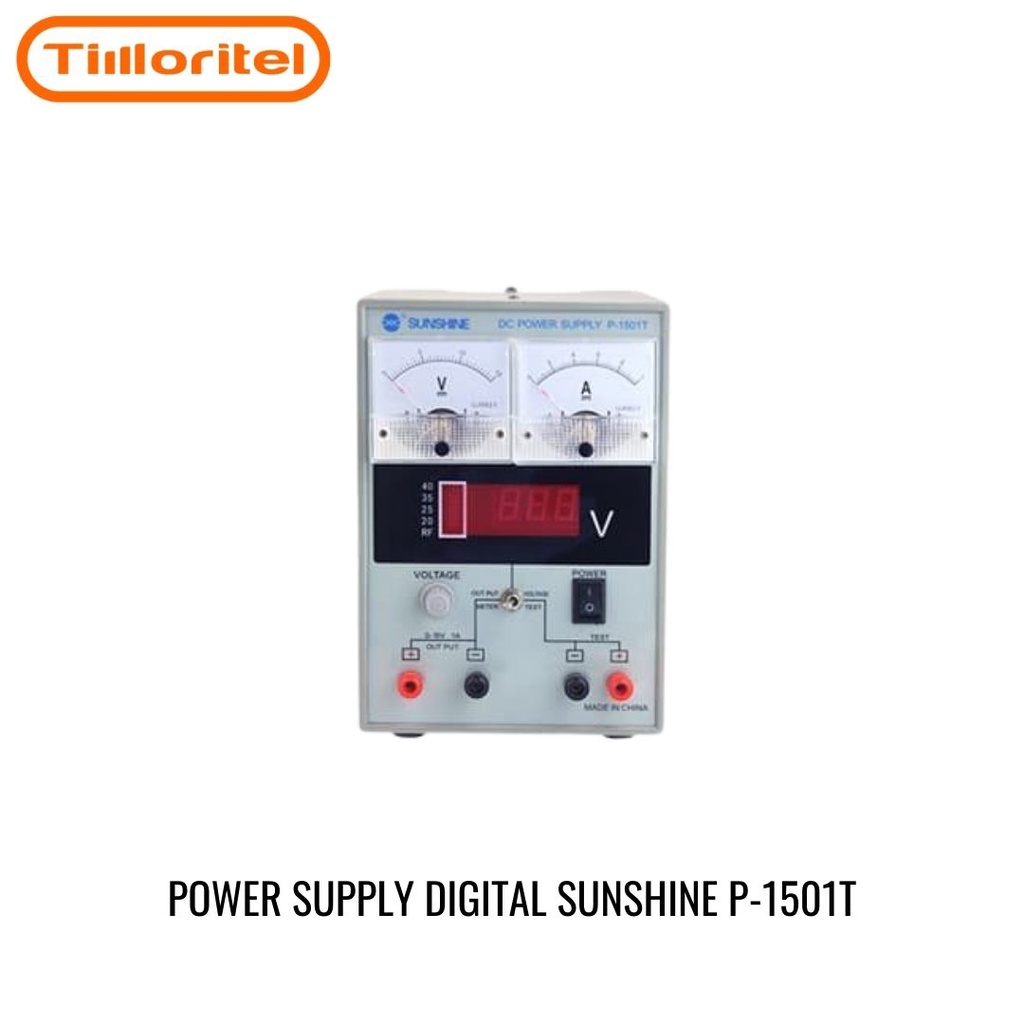 Jual POWER SUPPLY DIGITAL SUNSHINE P-1501T UNTUK HANDPHONE | Shopee ...