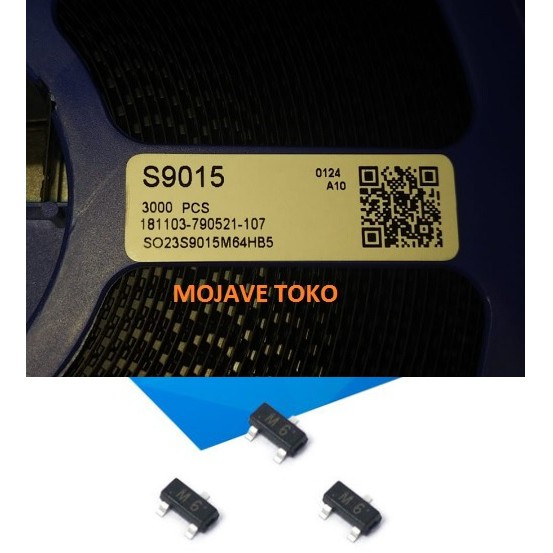 Jual S9015 M6 PNP SMD Transistor SOT-23 | Shopee Indonesia