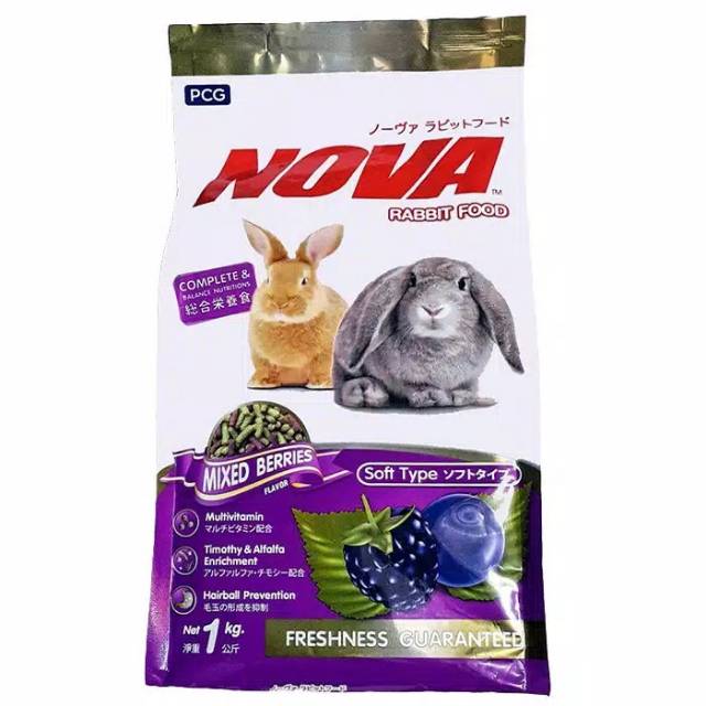 Jual NOVA RABBIT FOOD 1KG | Shopee Indonesia