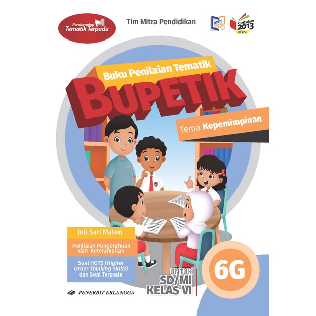 Jual BUKU BUPETIK KELAS 6A 6B 6C 6D 6E 6F 6G 6H 6I ERLANGGA ORIGINAL | Shopee Indonesia