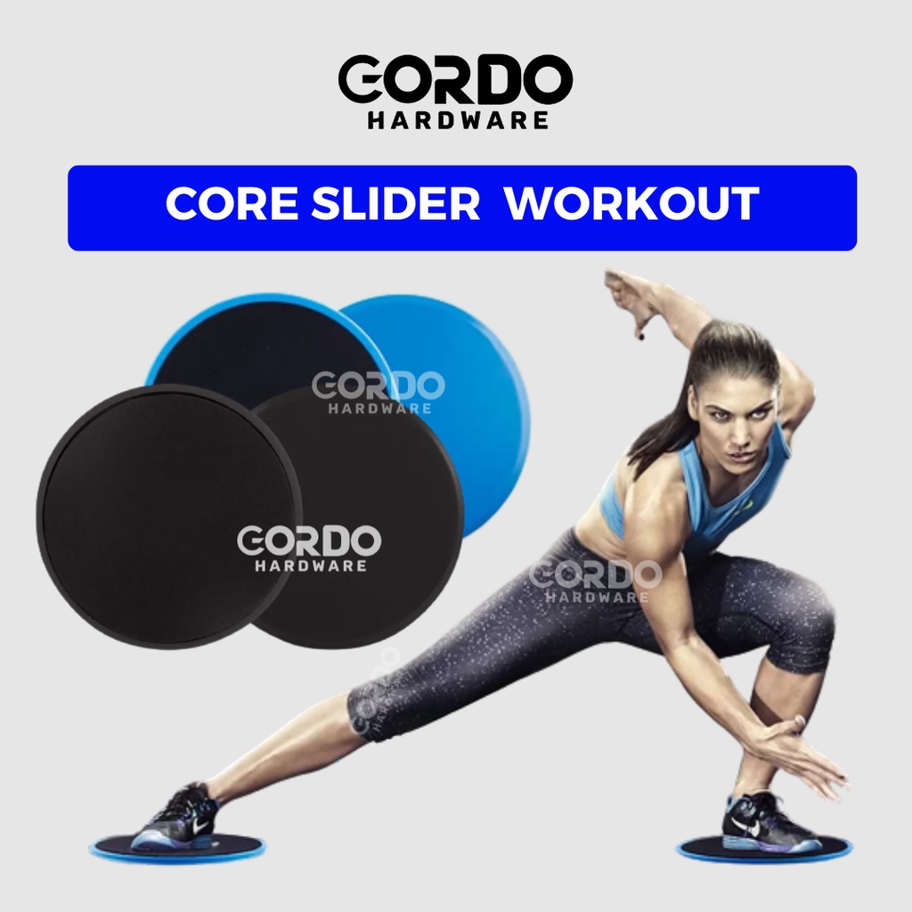 Jual Sliding Disc / Core Sliders / Power Slider Plate Fitness Core Slider / ALat Olahraga ...