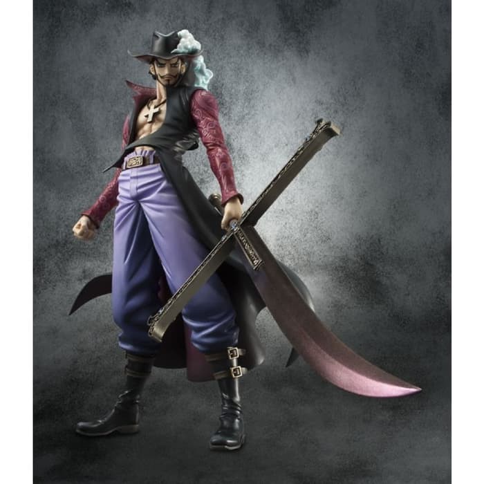 Jual One Piece Action Figure Dracule Mihawk Pop Dx | Shopee Indonesia