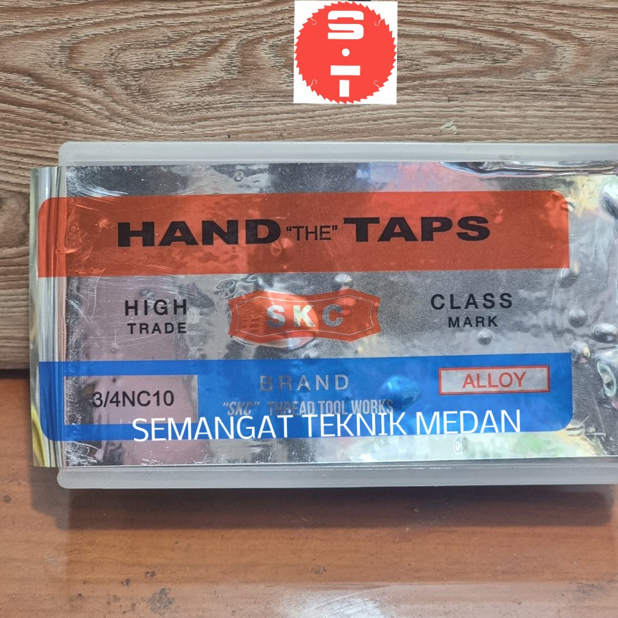 Jual MATA HAND TAP TAPS DRAT INCH SKC 3/4" 3/4 " X 10 | Shopee Indonesia