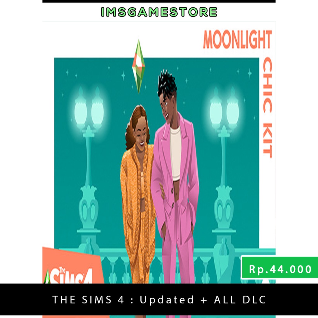 Jual The sims 4 Moonlight Chic Kit Updated + ALL DLC | Shopee Indonesia