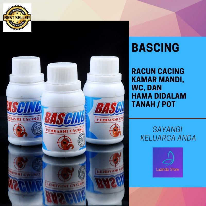 Jual BASCING - Racun Cacing Kamar Mandi, WC, dan Hama Didalam Tanah ...