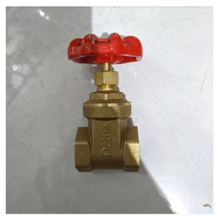 Jual Stop kran putar Gate Valve keran 3/4" inch Dcota by Onda Kuningan ...