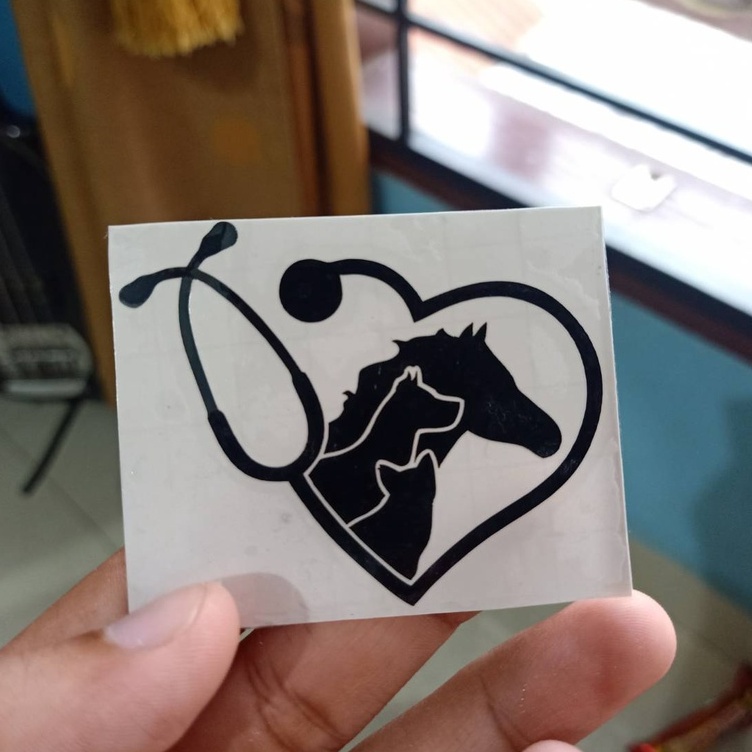 Jual Sticker / Stiker Steto Dokter Hewan / drh ( Untuk Dokter Hewan ...