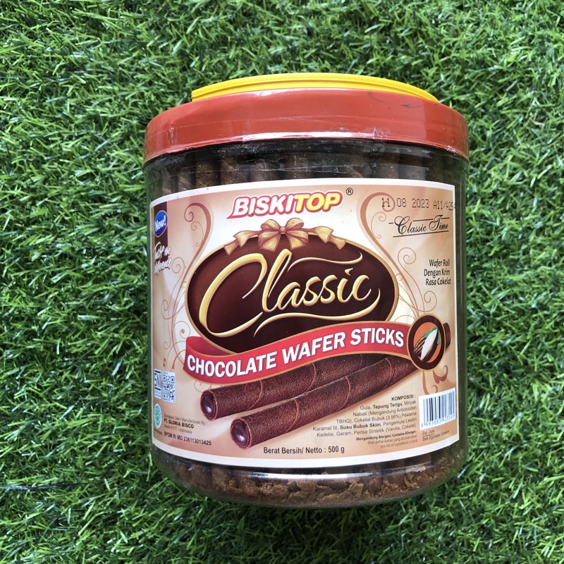 Jual BISKITOP CLASSIC COKLAT WAFER STICK - 500gr | Shopee Indonesia