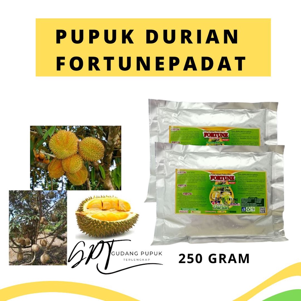 Jual Pupuk durian terbaik cepat besar dan berbuah,Booster durian original,Nutrisi pohon durian ...