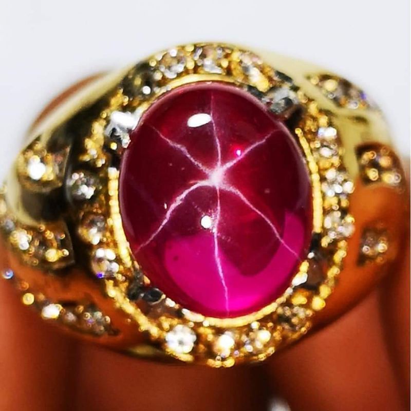 Jual Batu permata ruby star siam bangkok | Shopee Indonesia