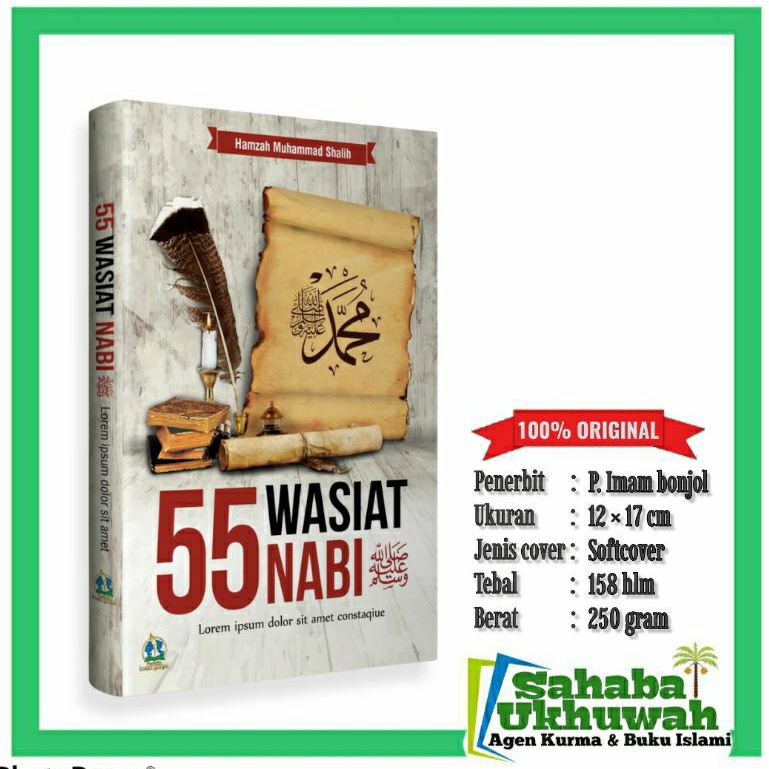 Jual 55 wasiat nabi | Shopee Indonesia