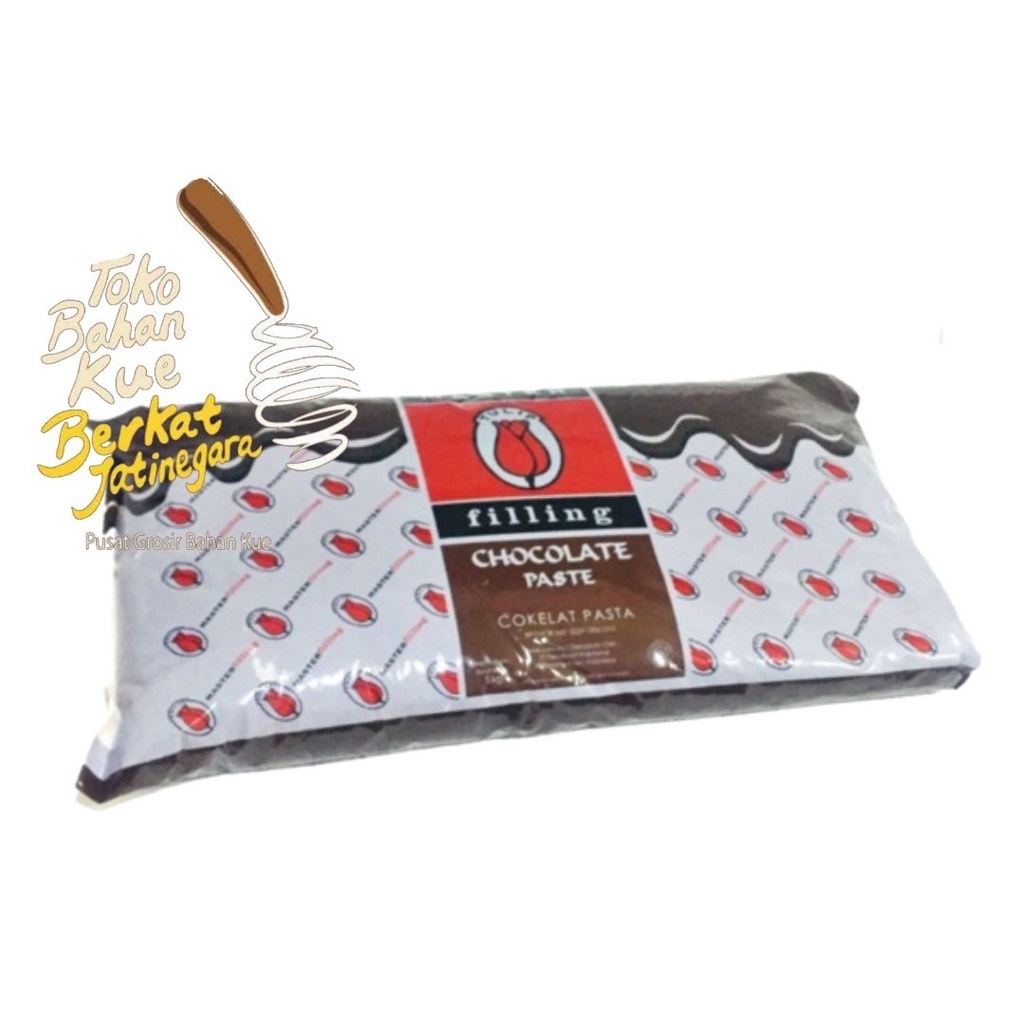 Jual TULIP FILLING DARK CHOCOLATE KEMASAN 5 KG (MASTERFILLING, COKLAT ...
