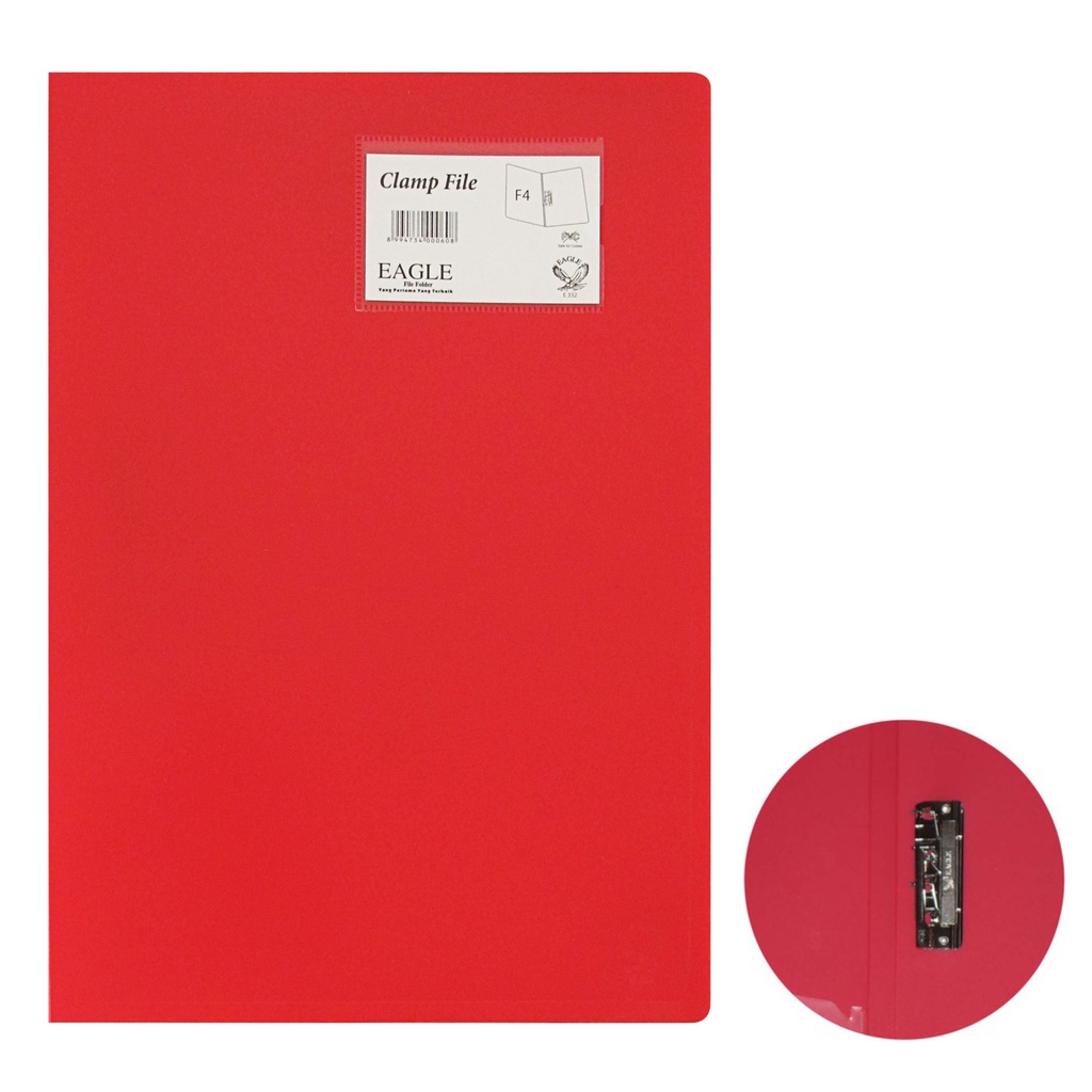 Jual EAGLE Map Jepit / Clamp File / Clip File / Map Plastik Snelhecter ...