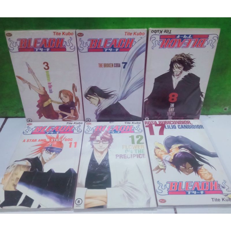 Jual BUKU KOMIK M&C BLEACH BY TITE KUBO seri ( 3,7,8,11,12,17 ...