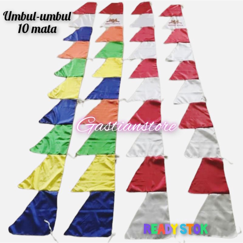 Jual Bendera Umbul-umbul Garuda 10 mata Bendera Agustusan bendera zig zag | Shopee Indonesia