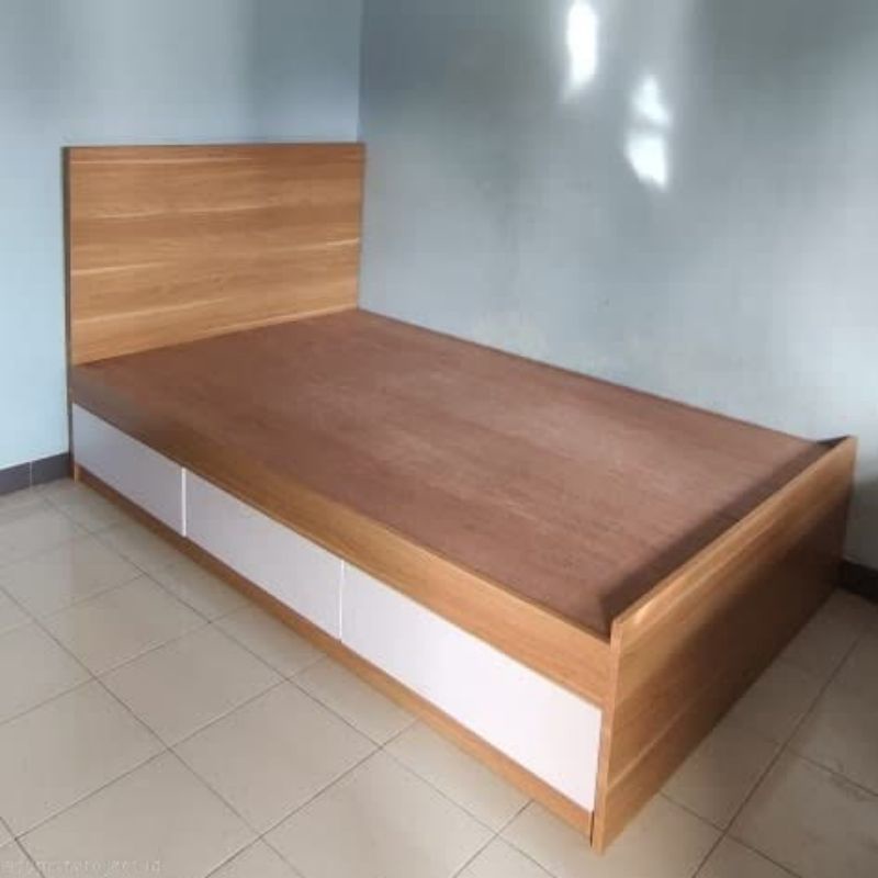Jual divan storage 140 / bed storage / dipan laci / tempat tidur ...
