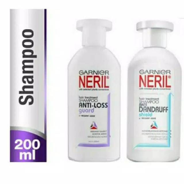 Jual Garnier Neril Hair Treatment Shampoo 200ml Loss Guard | Anti ...