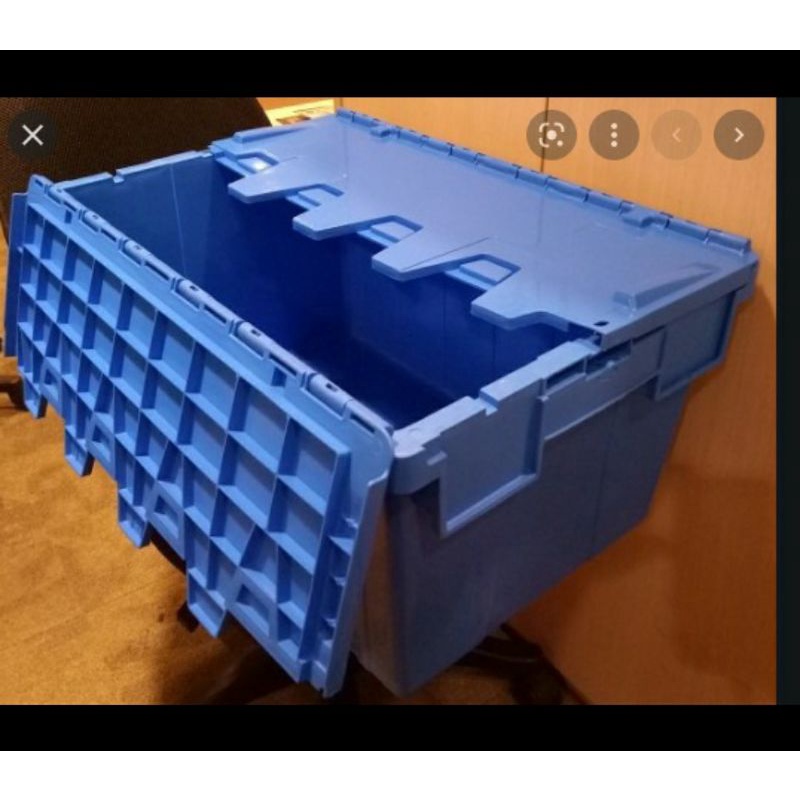 Jual 60x40x31 Box Container 70 Liter Rabbit 7000 Nestable Industri ...