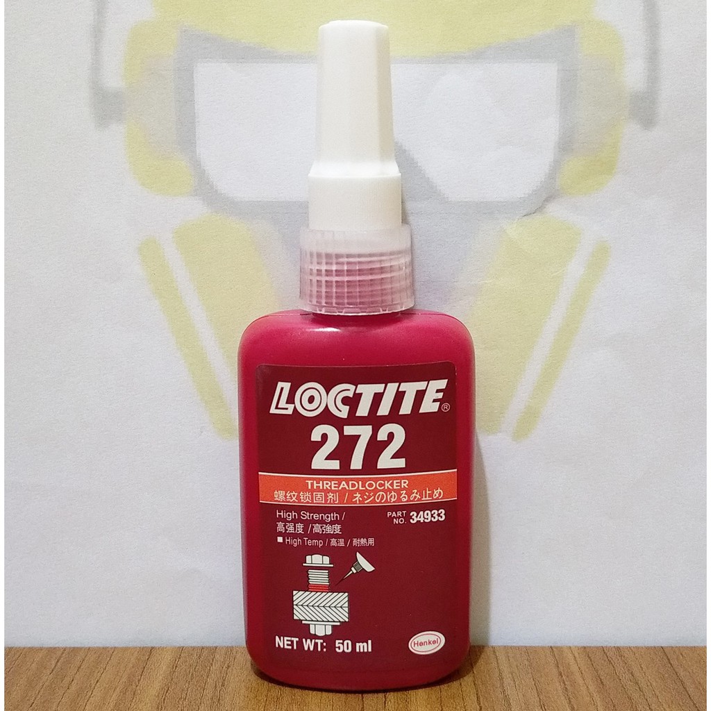Jual Loctite 272 Medium Strength Threadlocking 50ml | Shopee Indonesia