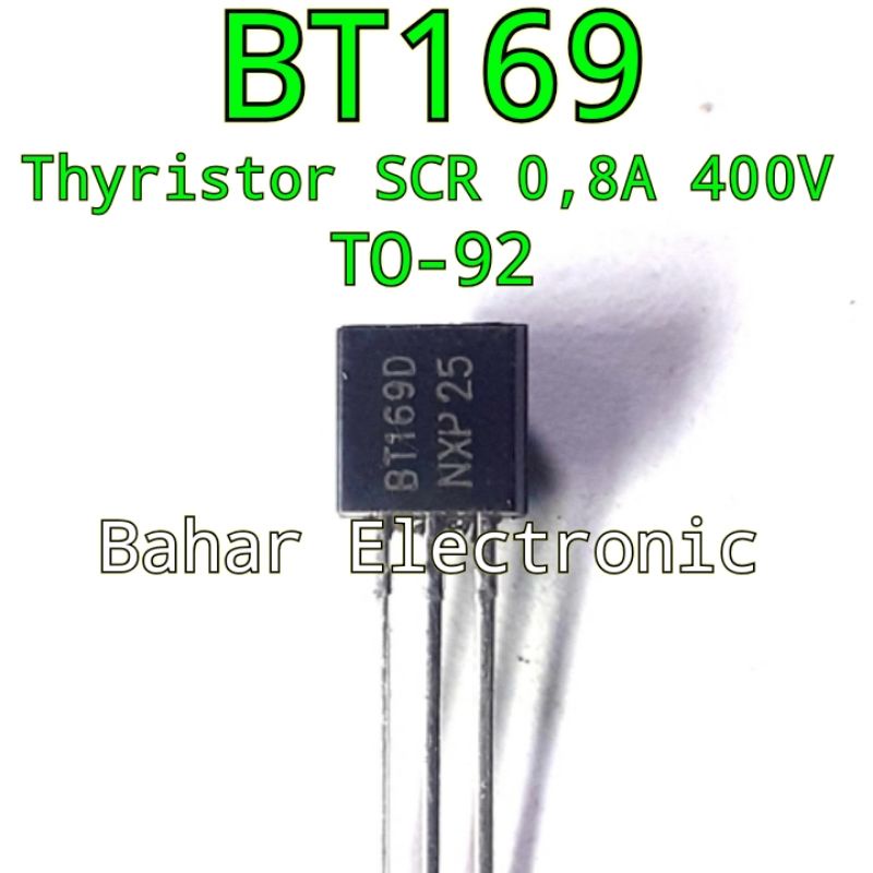 Jual Thyristor SCR BT169 0,8A 400V | Shopee Indonesia