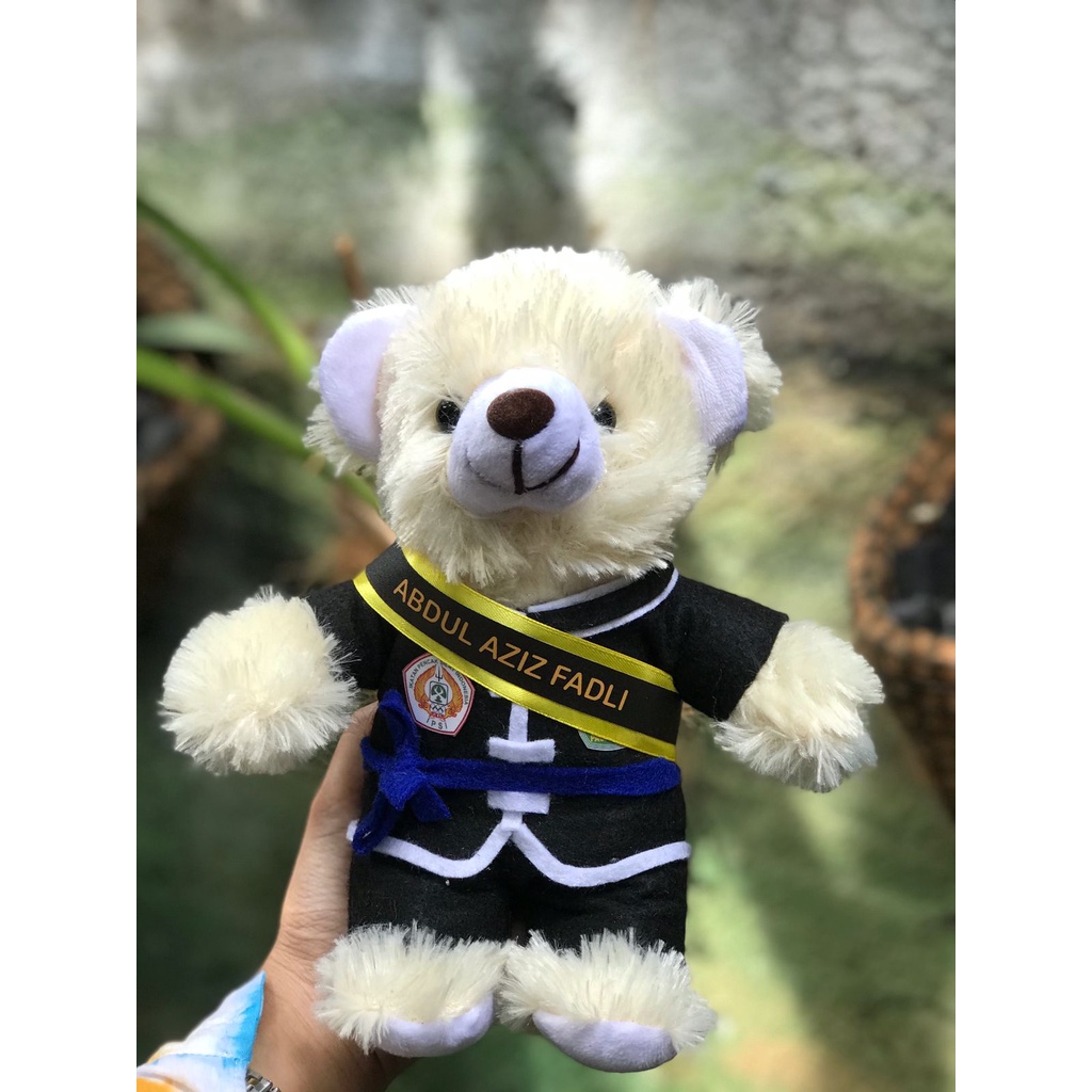 Jual Boneka Profesi Taekondo Pagar Nusa Merpati Putih 40cm Seragam ...