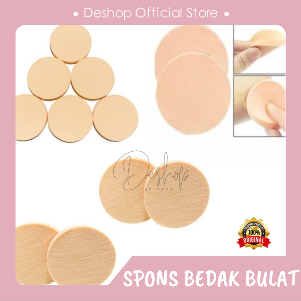Jual Spons Bedak Bulat Harga Satuan | Shopee Indonesia