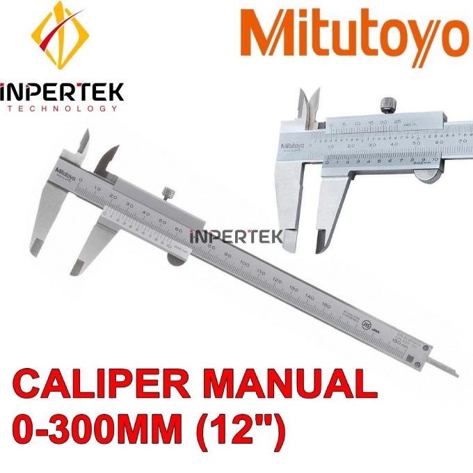 Jual Vernier Caliper Mitutoyo 300 mm Sigmat Manual 12" Jangka Sorong 12 in | Shopee Indonesia