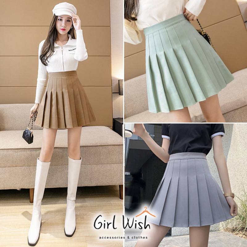 Jual Mini Skirt Korean / Rok Pendek Korea / Rok Mini Korea Polos #2 ...
