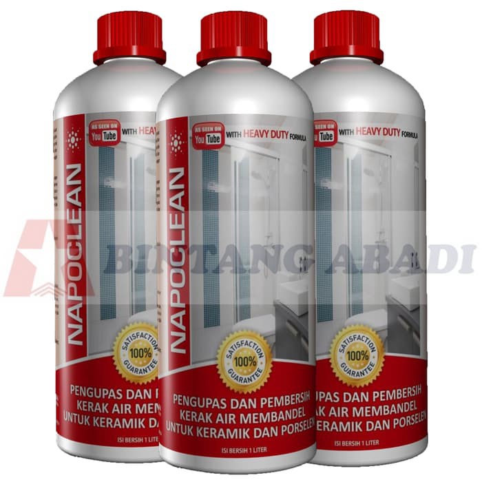 Jual BA - Napoclean Merah Heavy Duty Pembersih Kerak Air Keramik ...