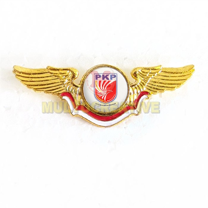 Jual Brevet Wing Merah Putih Logo Partai PKP Indonesia | Shopee Indonesia