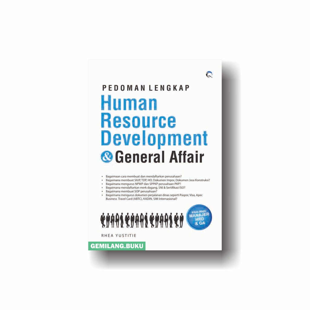 Jual Buku Pedoman Lengkap HRD & GA - Quadrant | Shopee Indonesia