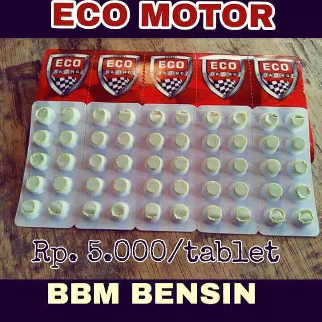 Jual PENGHEMAT BAHAN BAKAR / ECO RACING MOTOR 1 TABLET | Shopee Indonesia