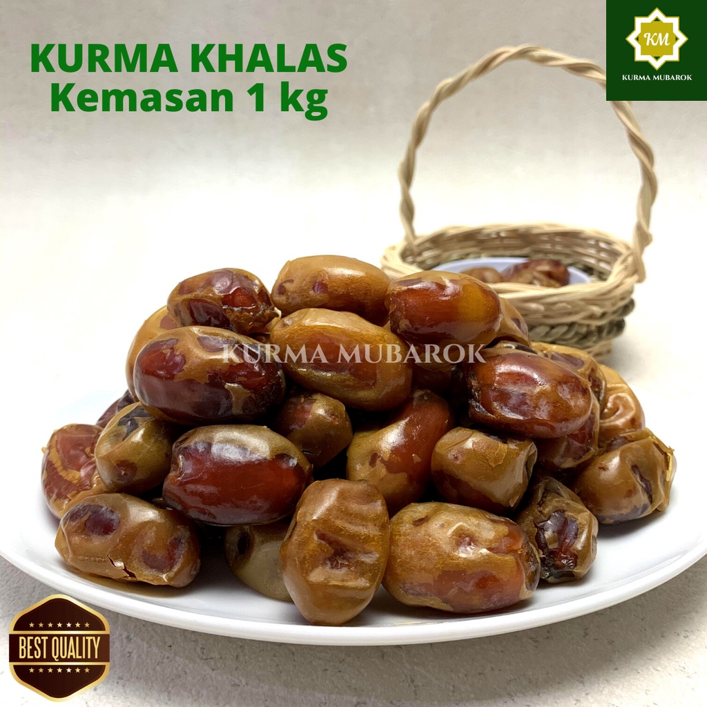 Jual KURMA KHALAS KING Dates - 1Kg | Shopee Indonesia