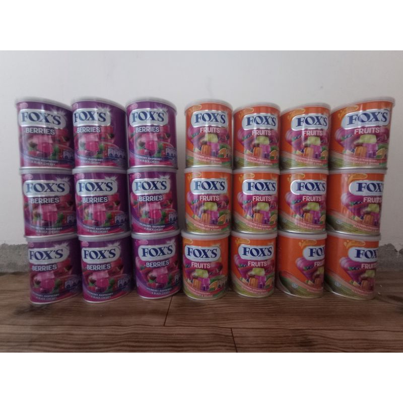 Jual FOX's permen kaleng 180 gr | Shopee Indonesia