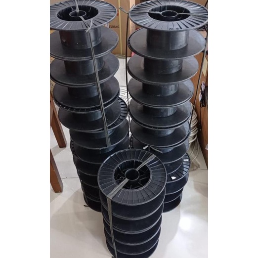 Jual Gulungan Kabel Roll Kabel Bobin Kabel / Kawat Hitam Klose Kabel ...