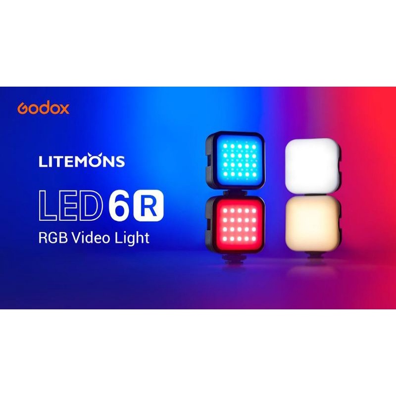 Jual GODOX LED 6R Litemons RGB Pocket LED Video Light - GODOX LED 6R ...