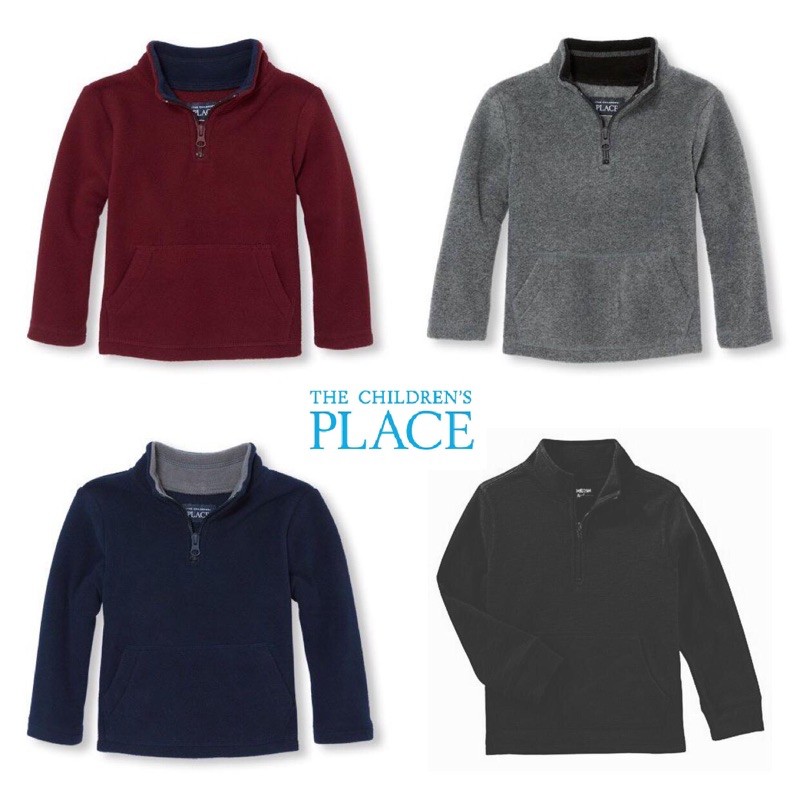 Jual Place Jacket Half Zipper Polos | Shopee Indonesia