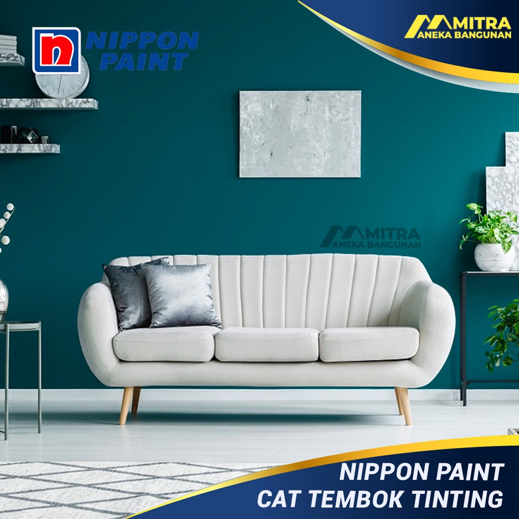 Jual CAT TEMBOK NIPPON PAINT EKSTERIOR INTERIOR HARBOUR NP 2108A ...