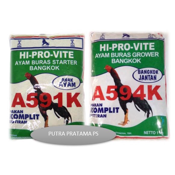Jual 591 594 PUR PAKAN AYAM ADUAN/BANGKOK HI-PRO-VITE DARI POKPHAND ...