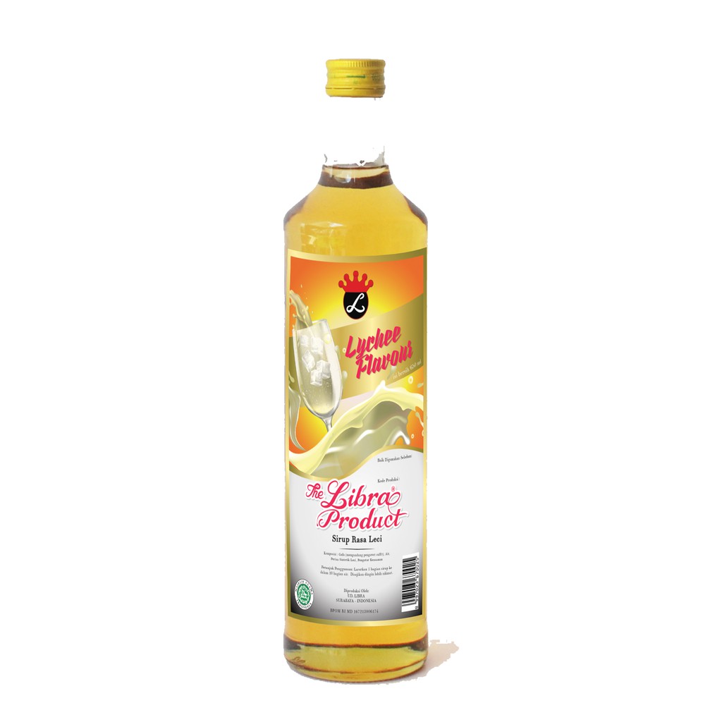 Jual Sirup Leci - LIBRA PREMIUM LYCHEE SYRUP - 650 ml - flavored syrups ...