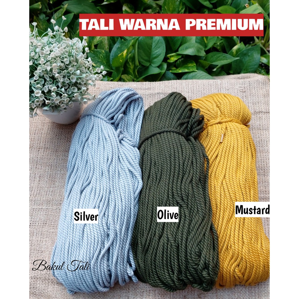 Jual TALI WARNA PREMIUM 500GR | Shopee Indonesia