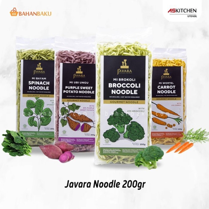 Jual Javara Purple Sweet Potato Noodle - 200gr | Shopee Indonesia