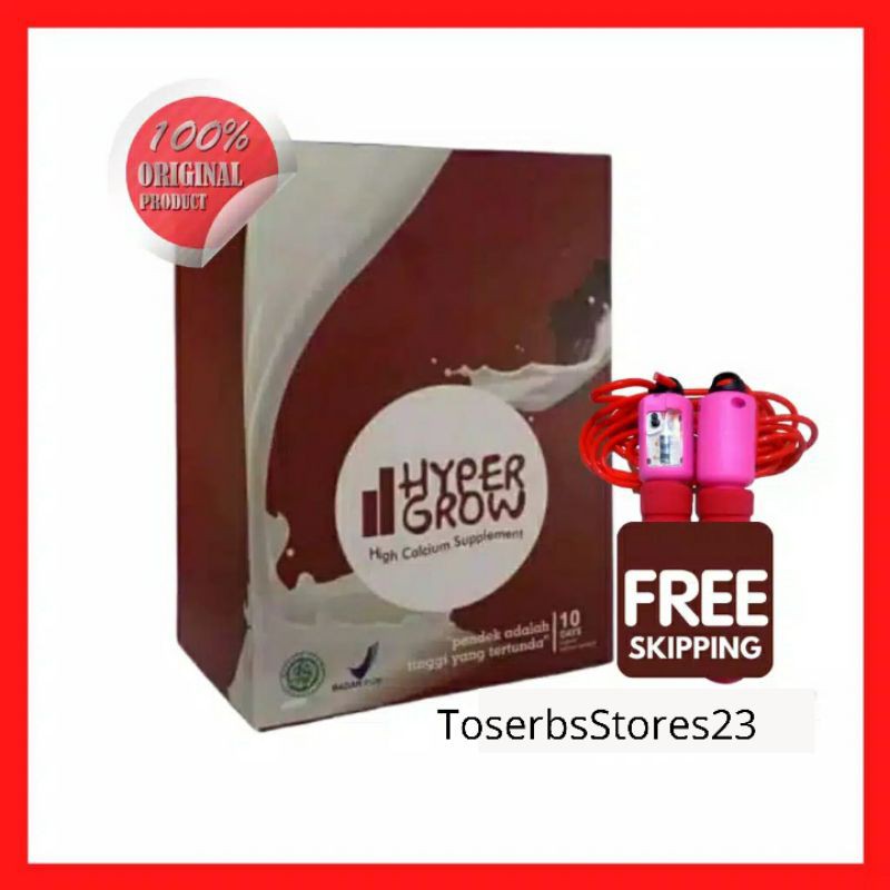 Jual Hypergrow Peninggi Badan Original Susu Kalsium Hyper Grow Murah ...