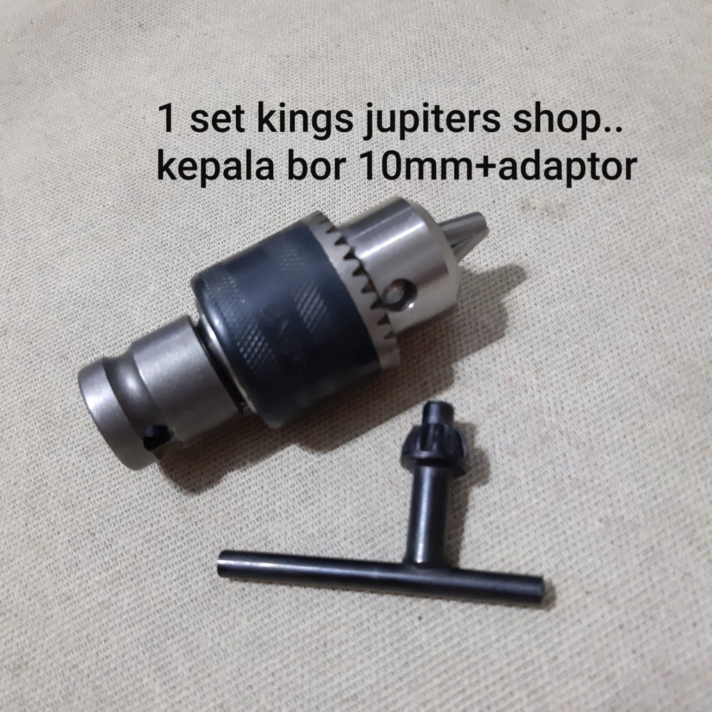 Jual SET kepala bor 10mm ATAU 13mm ATAU amplas + ADAPTOR IMPACT WRENCH ...