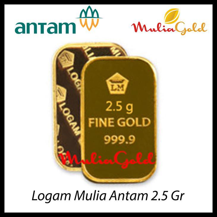Jual LIMITED EDITION Logam Mulia Antam 2.5Gr Sertifikat Antam Potrait ...