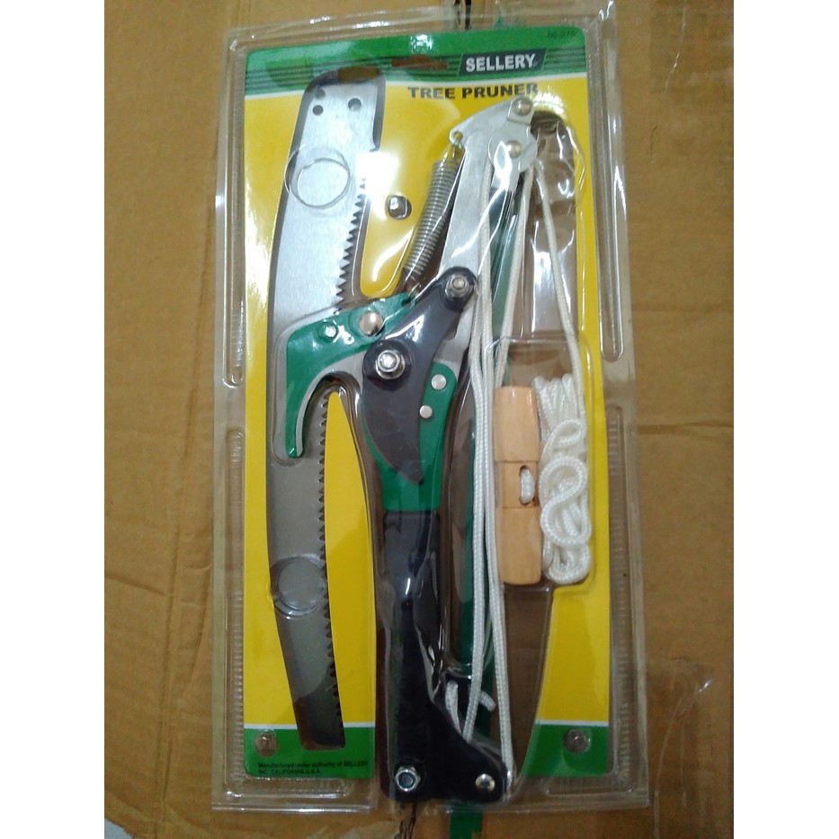 Jual Gergaji Dahan Tree Pruner Gergaji Pohon Selley USA Gunting Galah | Shopee Indonesia